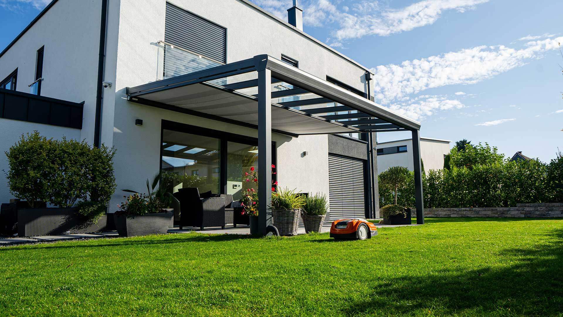 Terrassenüberdachung nach Maß - Jetzt bei Aylux!